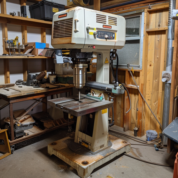 Central Machinery® Drill Press, Lathe, Belt Sander, Band Saw Official ...