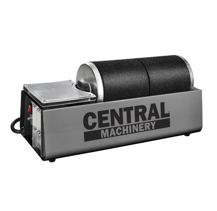 Central Machinery Dual-Drum Rotary Rock Tumbler